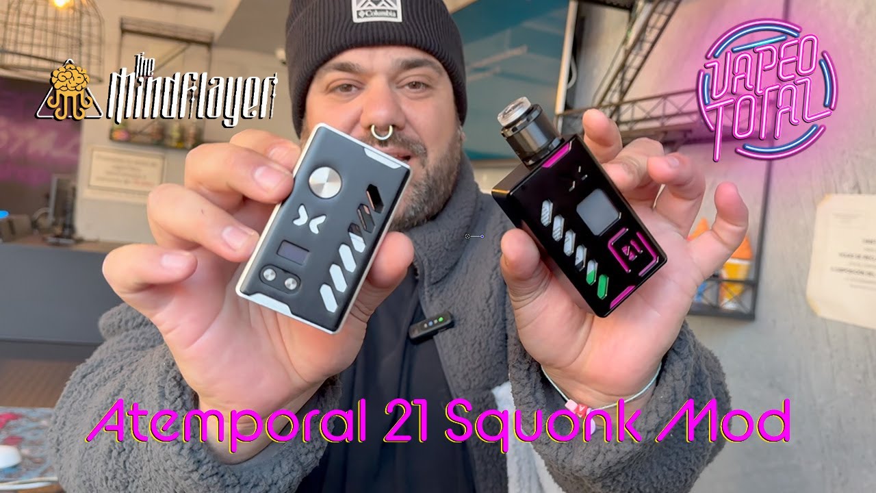ATEMPORAL 21 SQUONK MOD | VAPEOTOTAL - YouTube