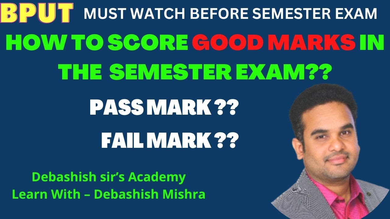 HOW TO SCORE GOOD MARKS IN THE SEMESTER EXAM || MUST WATCH BEFORE ...