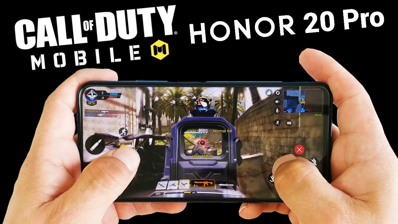 CALL OF DUTY MOBILE GAMEPLAY On Honor 20 Pro - YouTube