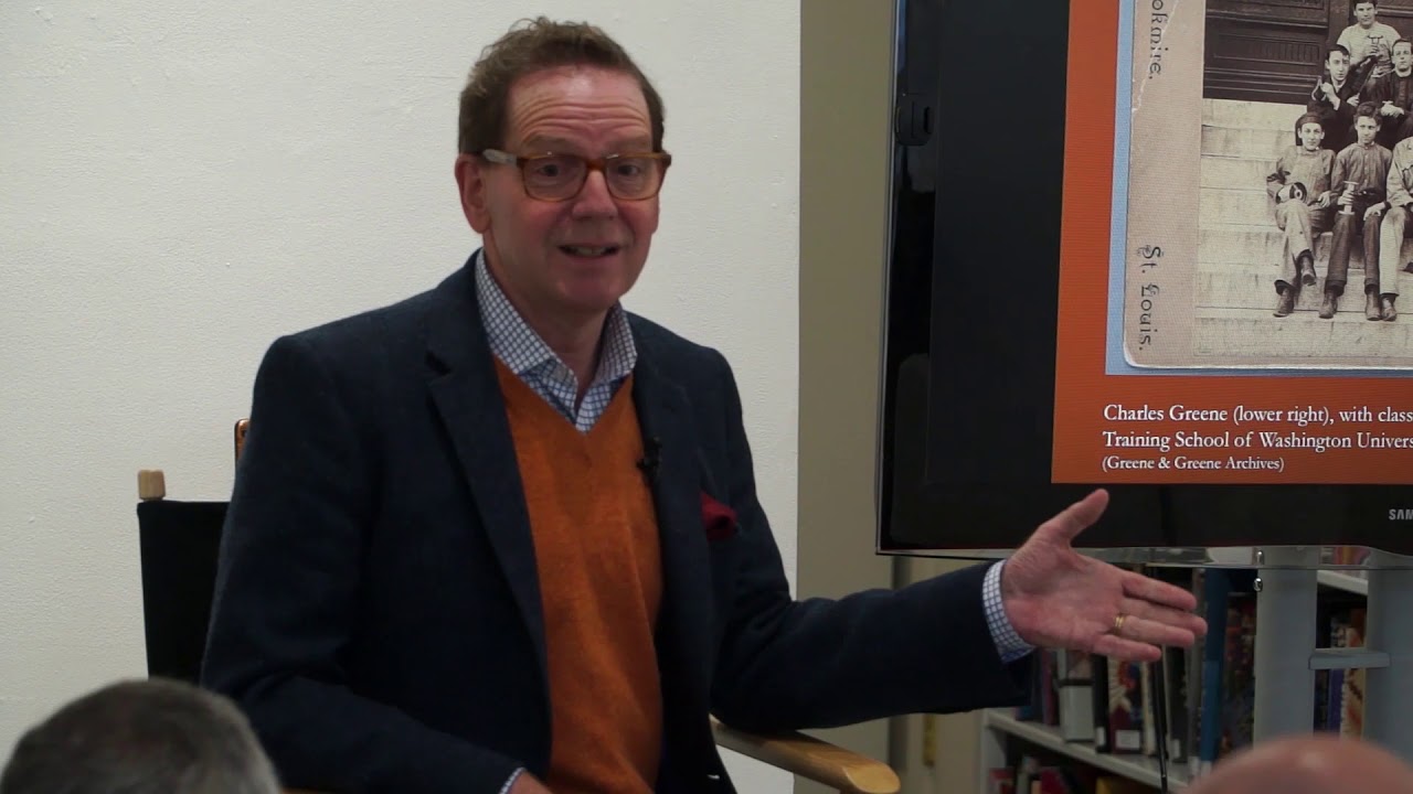 Ted Bosley talk on Greene & Greene - YouTube