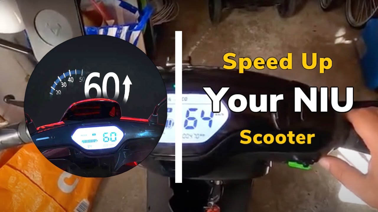 NIU M+ Scooter Speed (65+KM/H) with Programming Ability (3 Modes) - YouTube