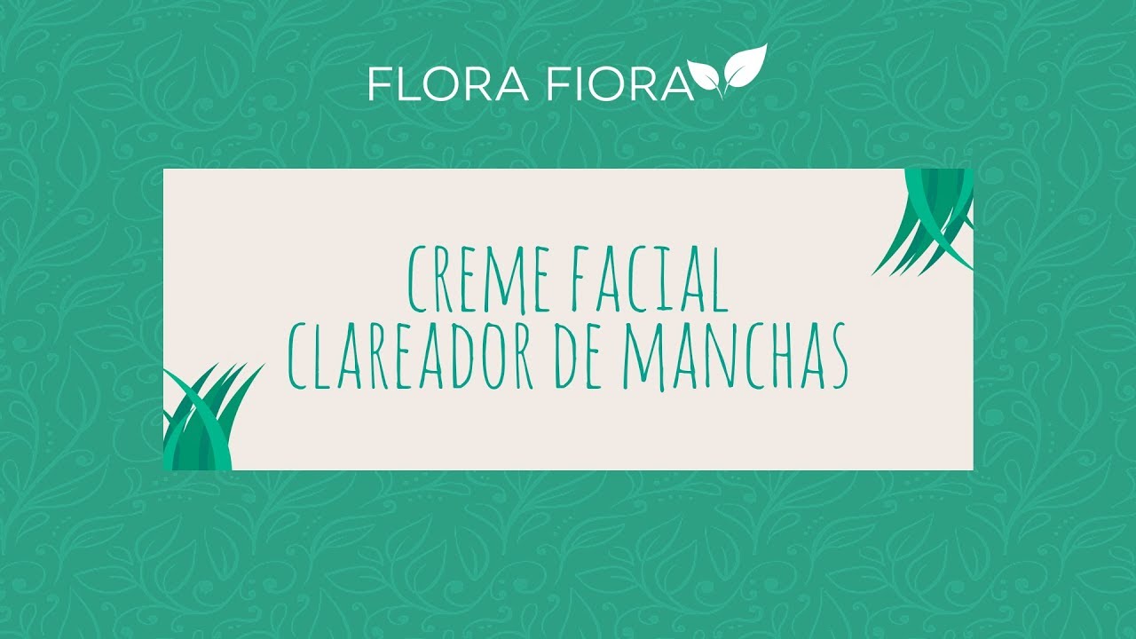 [RECEITA] Creme Clareador de Manchas com Óleo Essencial de Vetiver ...