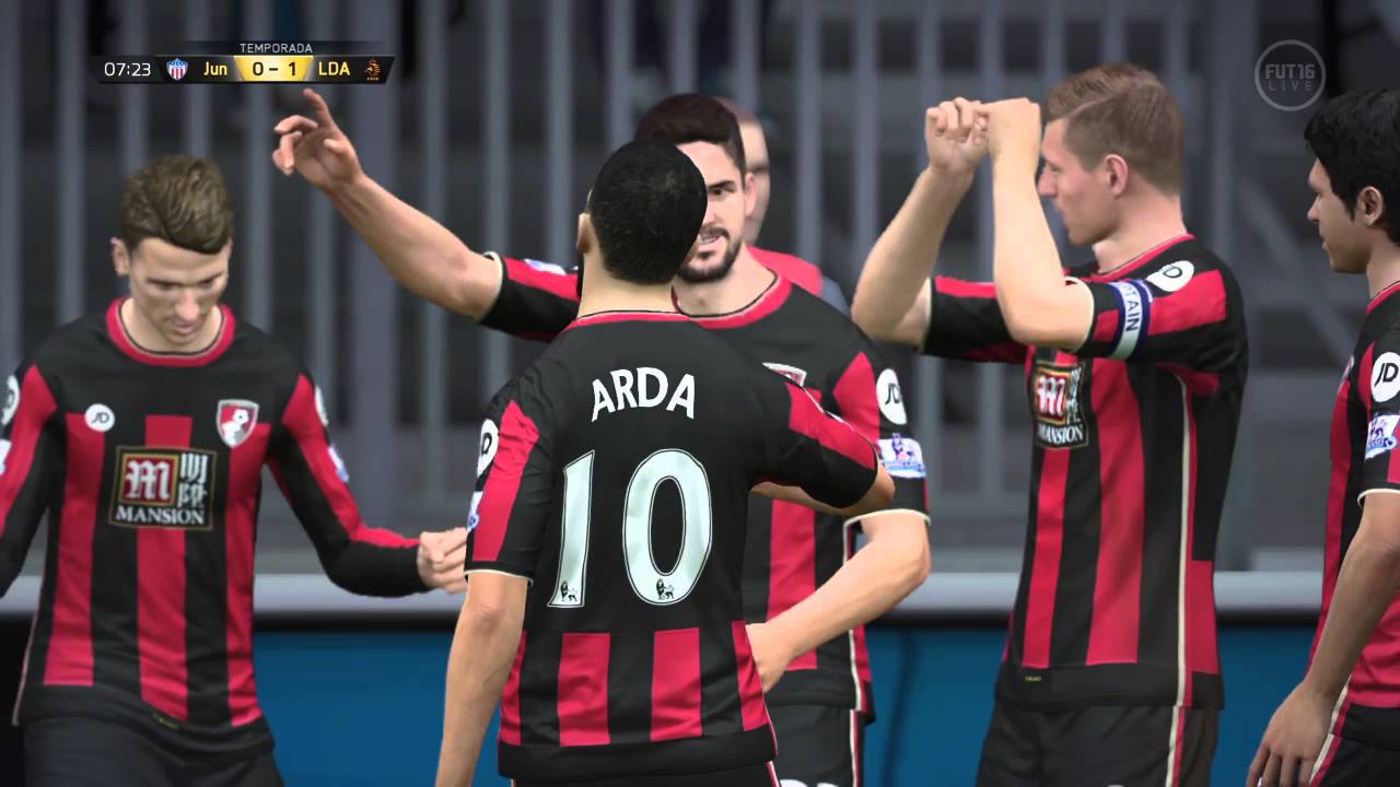 Arda Turan gol FIFA 16 - YouTube