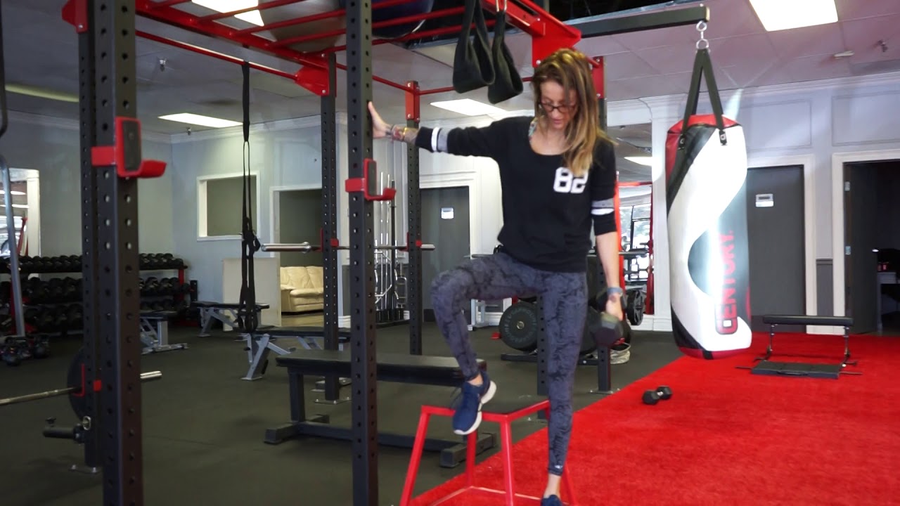 reverse step up - YouTube