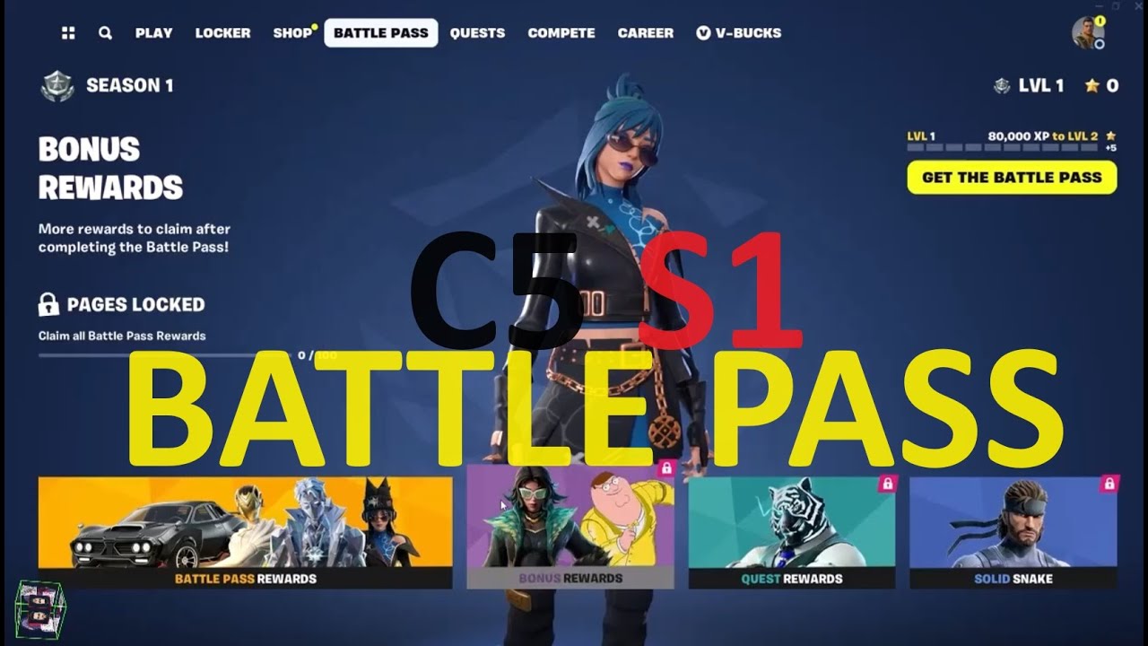 Chapter 5 S1 (BATTLE PASS) - YouTube