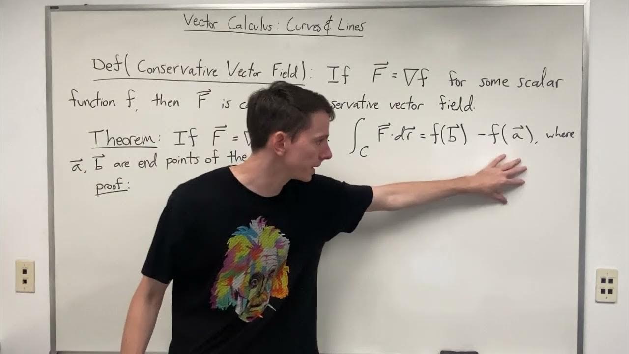 Vector Calculus: Lecture 5/29 - Conservative Vector Fields - YouTube