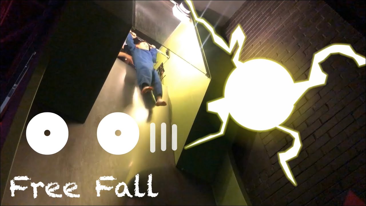 Is the boy brave enough to go on Free Fall Slide at Questacon? - YouTube