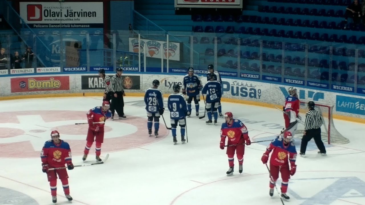 Finland-Russia U20 25.8.2017. 1-0 goal by Roni Allen. - YouTube