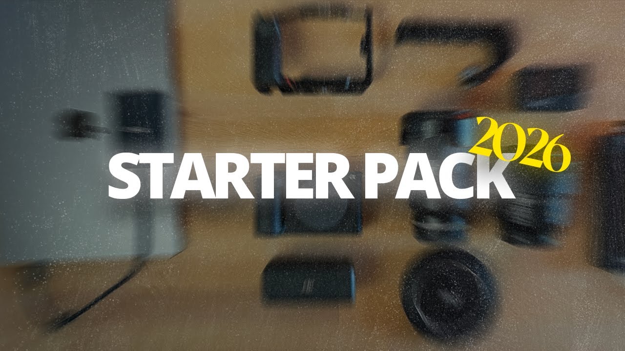STARTER PACK du Vidéaste pour 2026 ! 🎥 - YouTube
