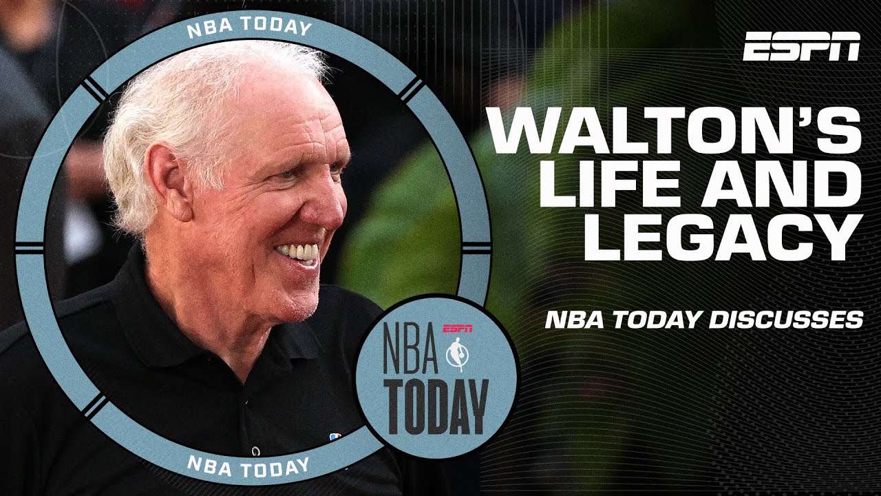 Discussing the life and legacy of Bill Walton | NBA Today - YouTube