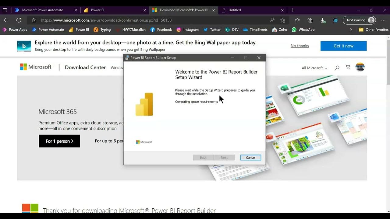 Lesson72- Install Power BI Report Builder - Power BI 1000 Videos - YouTube