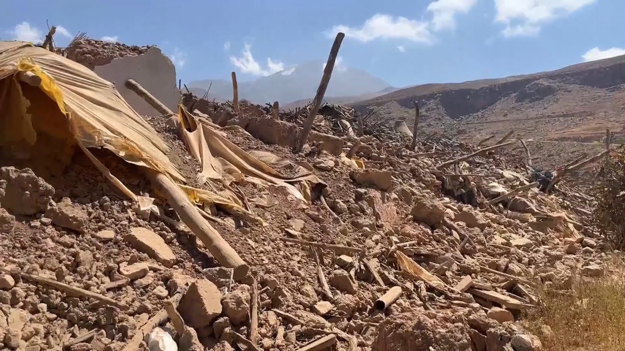 Morocco's Tikht village flattened by earthquake | AFP - YouTube