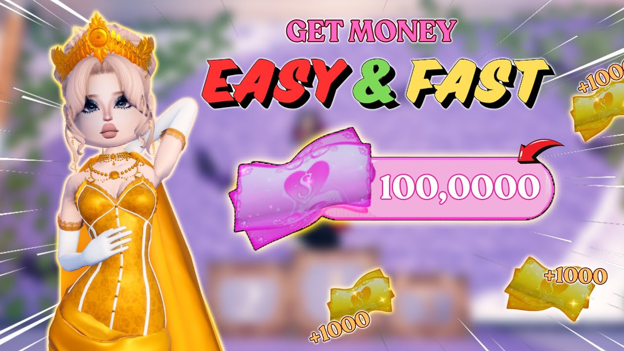 How to get +100K DTI CASH in just 2 DAYS in DRESS TO IMPRESS | ROBLOX ...