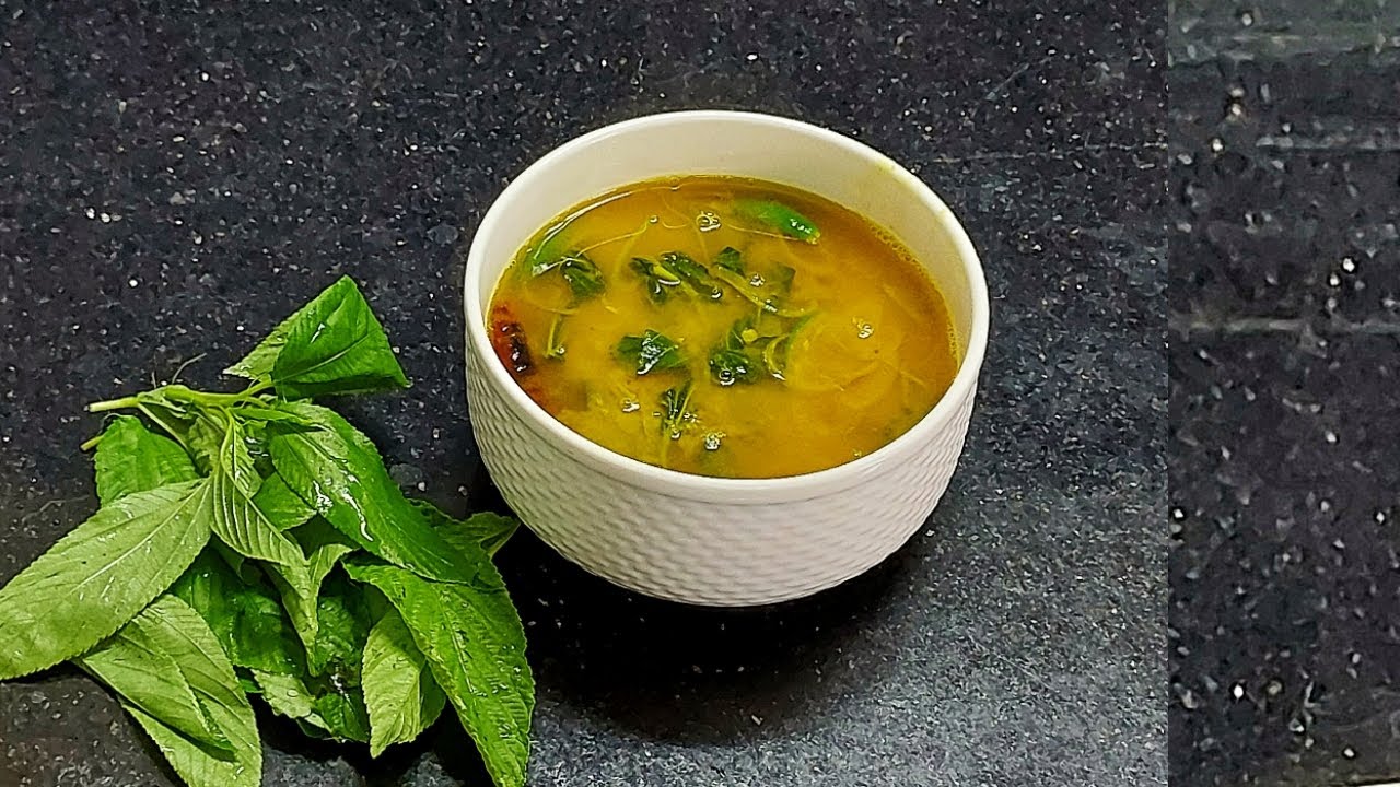 Paat Pata Diye Masoor Dal | Jute Leaf Dal Recipe | #shorts | Quick ...