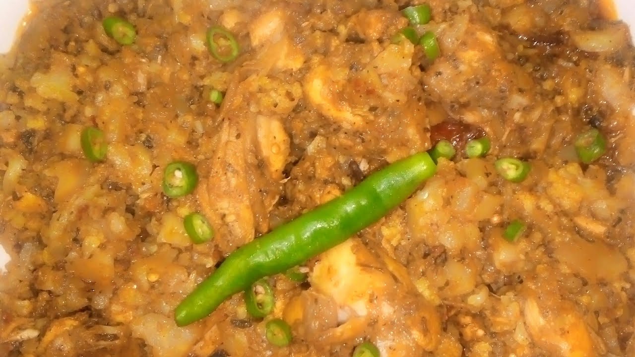 Gobi gosht banane ka asan tarika) Gopi ghost recipe) gobi chicken new ...