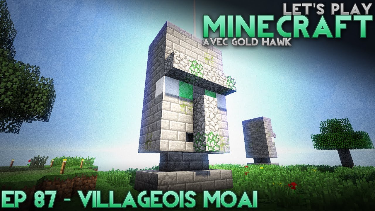 Minecraft SSP - #87 - Villageois Moai - YouTube