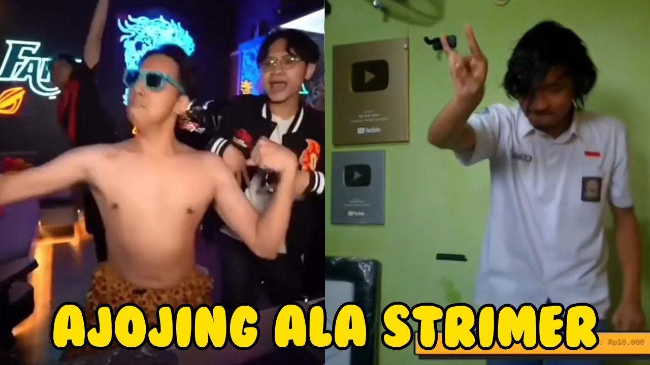 finally bang upi dan streamer lain ikut ajojing - YouTube