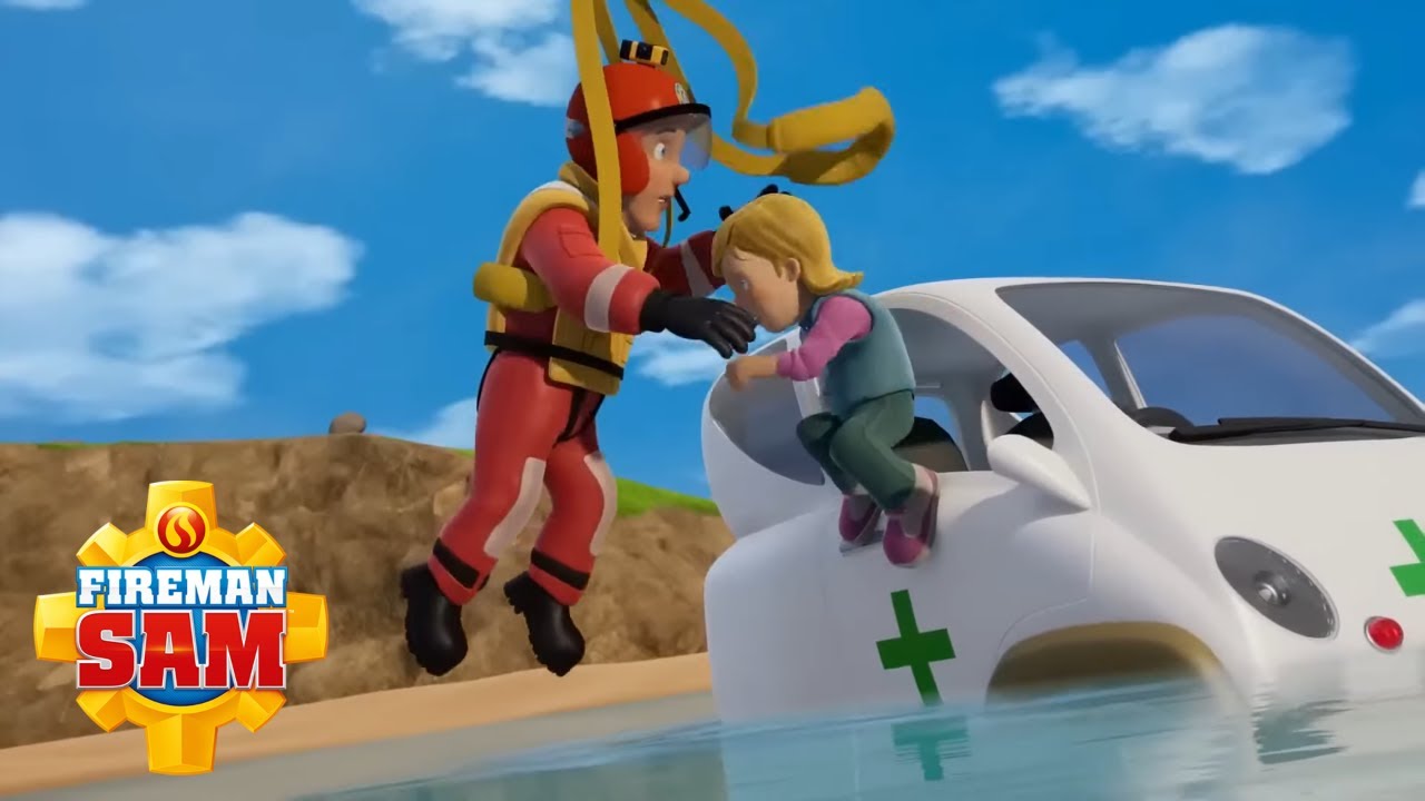 Best Water Rescues 🔥 | Season 13 Best Bits | Fireman Sam Official New ...