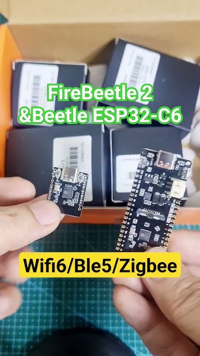 Fire Beetle 2 &Beetle ESP32-C6#esp32 #esp32project #electronics #diytutorial #diy #arduino # ...