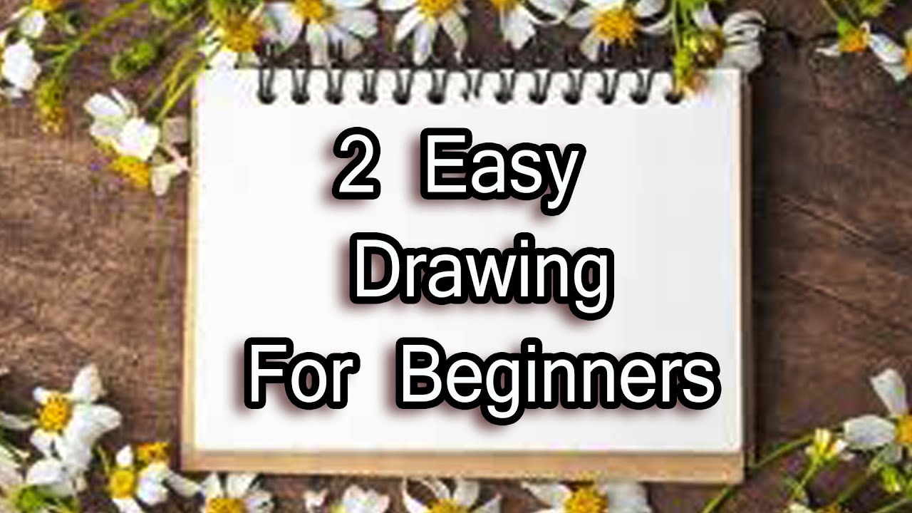 2 easy pen drawing | Easy and simple scenery drawing with pen sketch ...