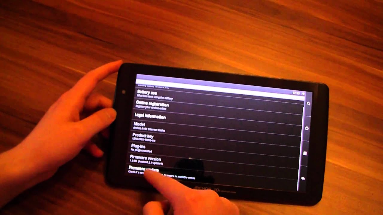 Archos 101 Internet Tablet Unboxing - YouTube