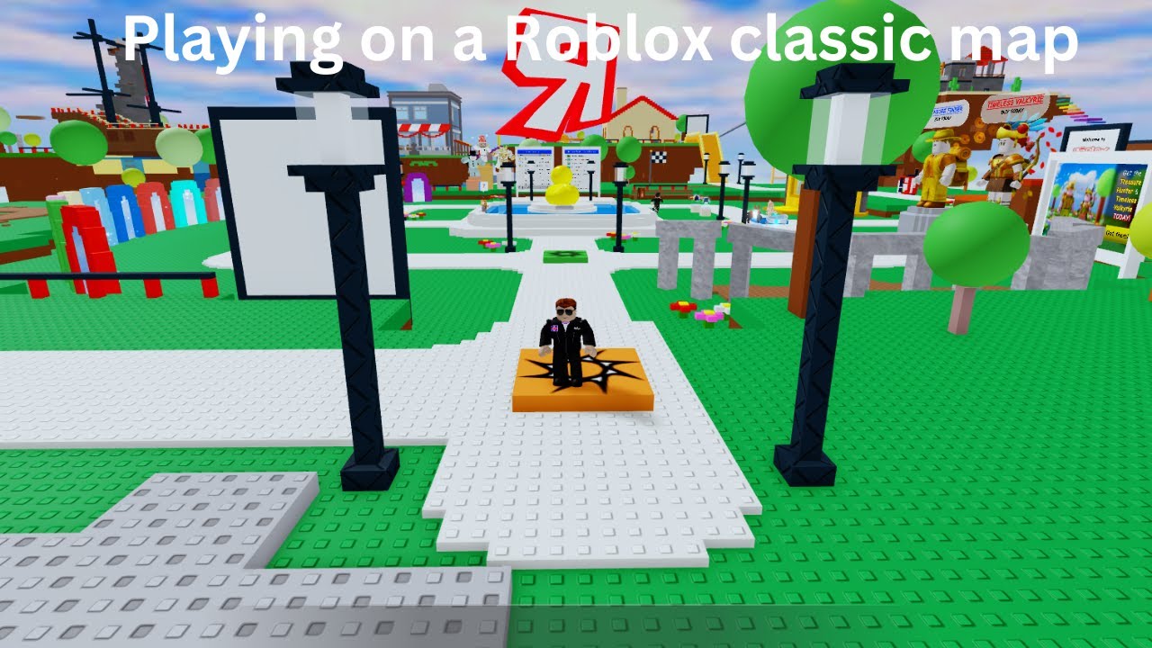 Playing the roblox classic event - YouTube