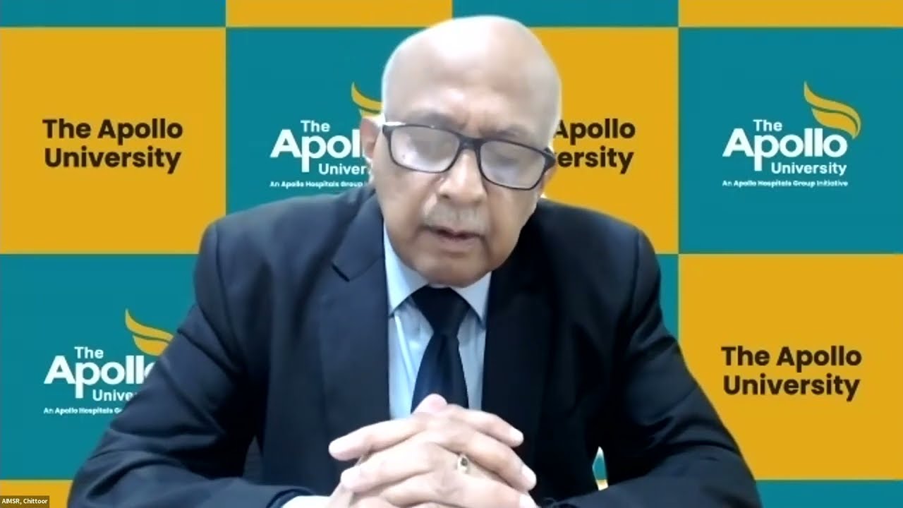 Webinar with Prof. H. Vinod Bhat, VC, The Apollo University - YouTube