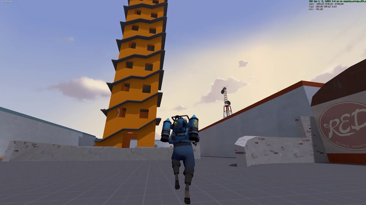 [tf2] new pyro jetpack stomping animation - YouTube