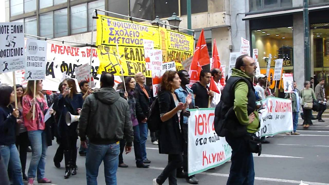 Protest Drummers Drumming - YouTube