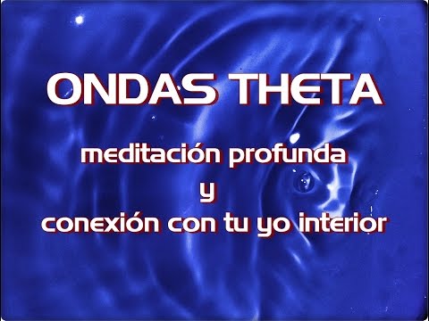 ONDAS THETA - MEDITACIÓN PROFUNDA -  🎇 conectas con tu yo interior - binaural sound