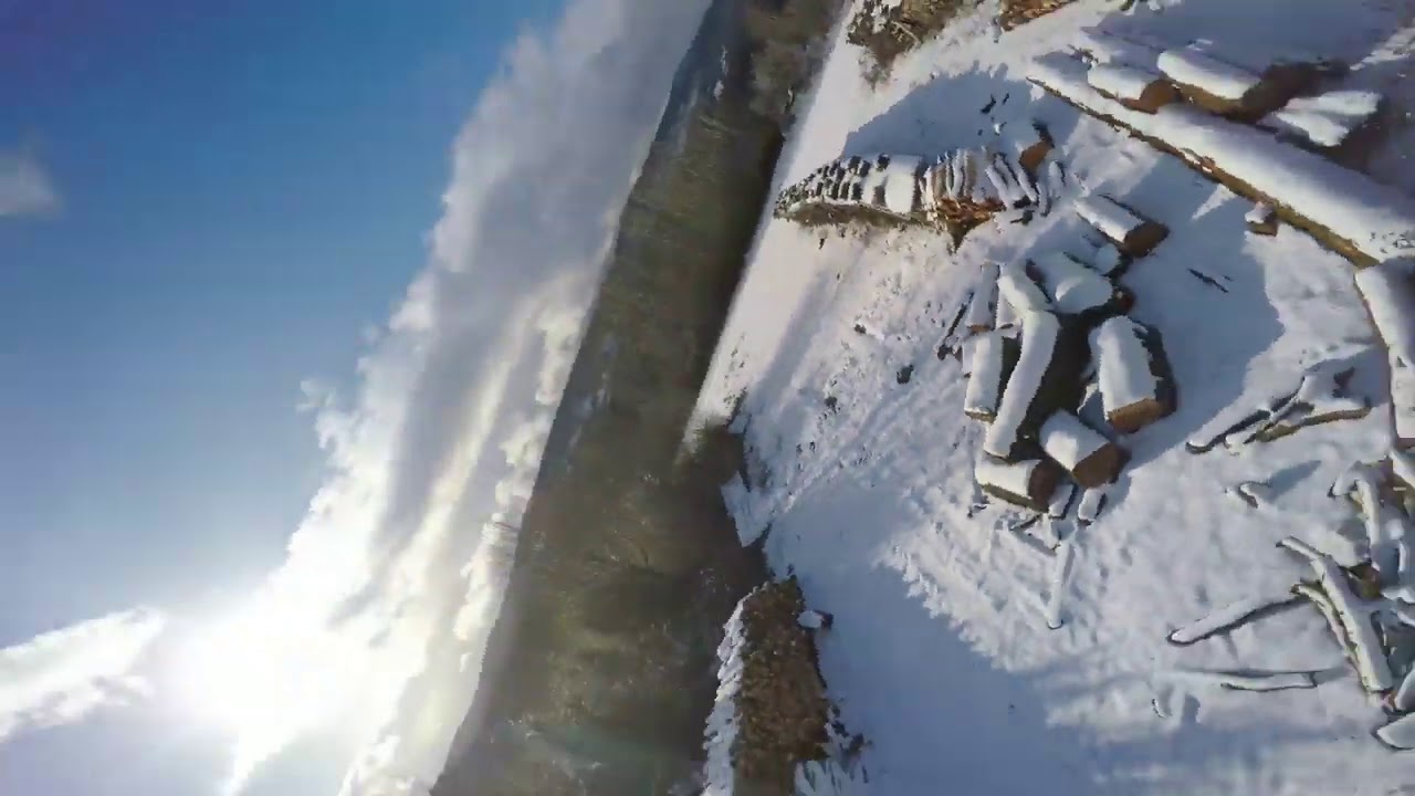 DRONE FPV SNOW VIDEO - YouTube