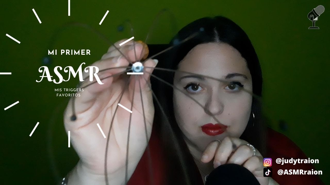 ASMR | Mi primer ASMR | Mis triggers favoritos ️ - YouTube