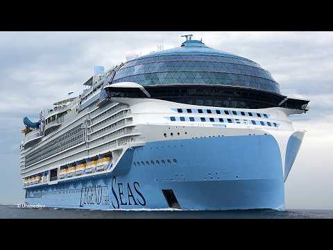 LEGEND OF THE SEAS | maiden sailing under flag of Royal Caribbean | world's largest cruise ship | 4K