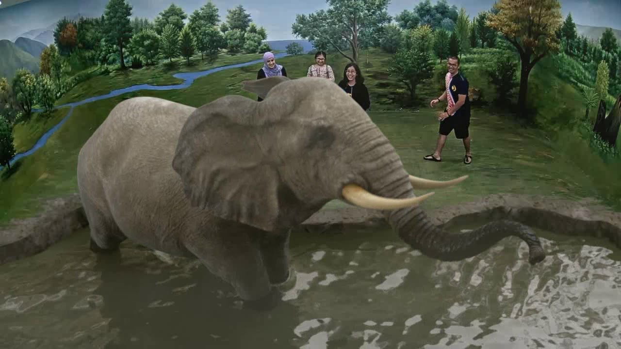 illusion 3D Art Museum Melaka Part 1 - YouTube