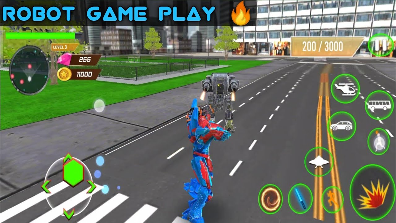 ROBOT GAME 2021🤖🤖 :- New Robot Android Mobile Game play !! Kamal Gaming ...