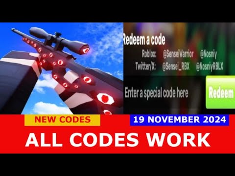 *ALL CODES* RIVALS ROBLOX | NEW CODES | NOVEMBER 19, 2024 - YouTube