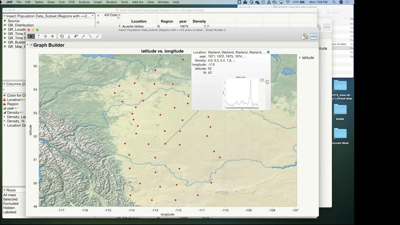 Interactive Visualizations to Explore Data in JMP - YouTube