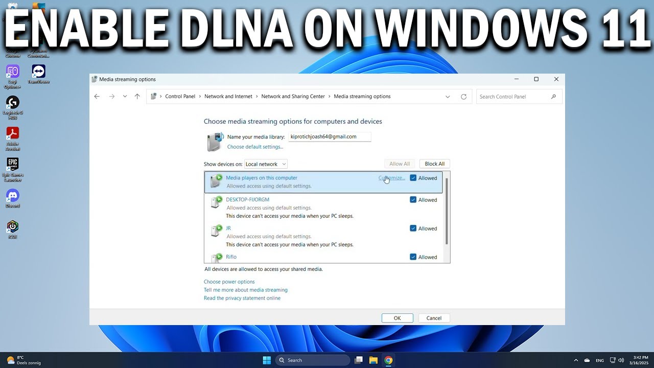 How To Enable DLNA Media Server in Windows 11 - Easy Fix - YouTube