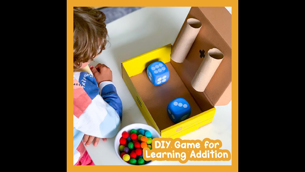 Learn How to Add with This Fun DIY Game! - YouTube