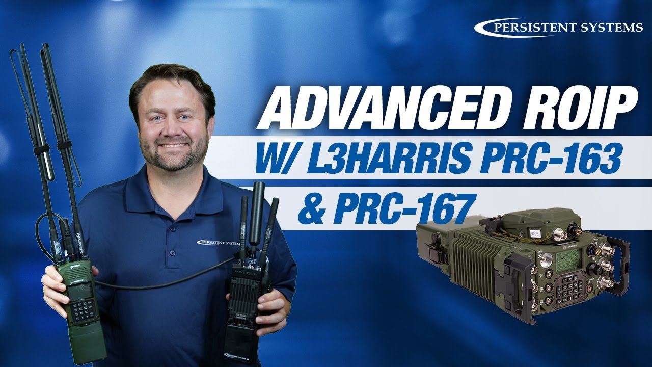 Advanced Radio Over IP With The MPU5 And L3Harris AN PRC 163 AN PRC