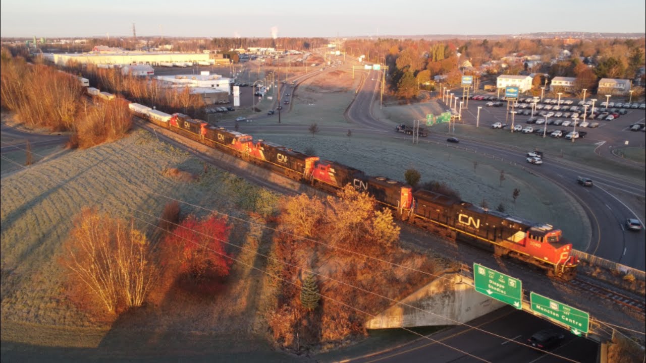 Awesome Aerial 4K View at Golden Hour! Lots of Power on long Stack ...