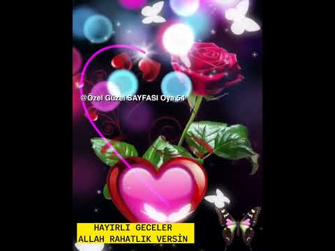 Hayırlı Geceler Mutlu Hafta Sonları 🌹