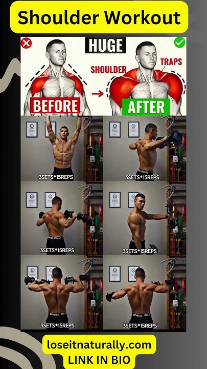 How to Build Bigger Shoulders: The Best Workout Tips - YouTube