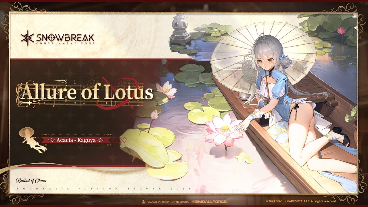 [Snowbreak] Outfit Trial - Acacia Kaguya's Allure of Lotus - YouTube