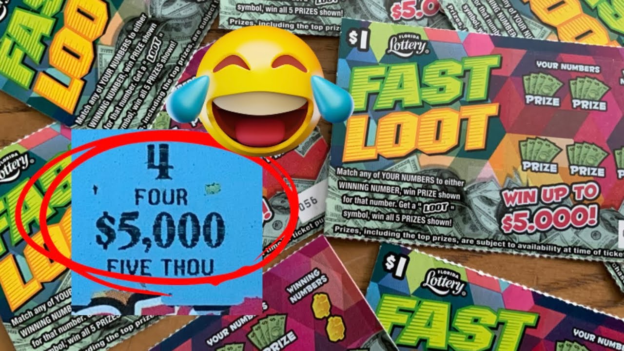 SUPER SURPRISED at the WINNER on Florida Lottery fast loot $1 scratch ...
