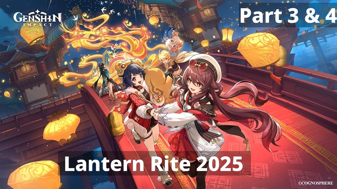 Genshin Impact Lantern Rite 2025 JP Audio Part 3 & 4 LIVE Final - YouTube