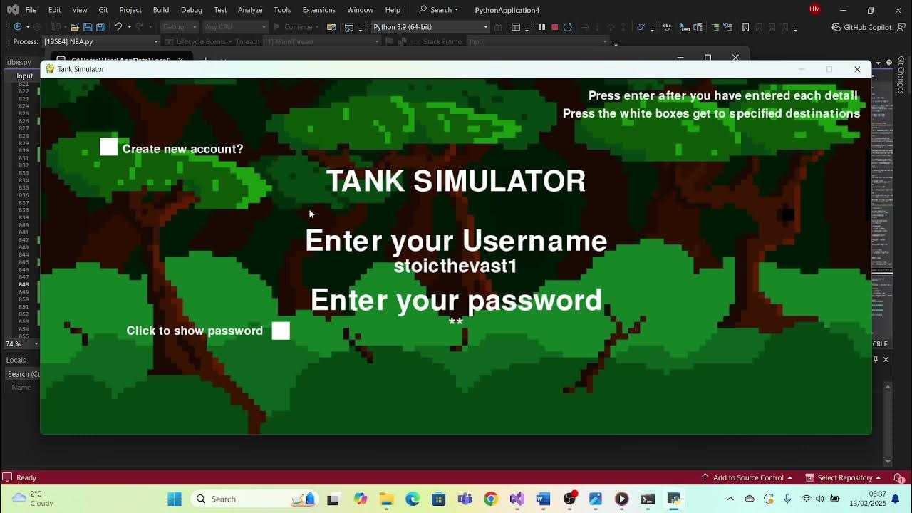 Computer science nea testing - YouTube