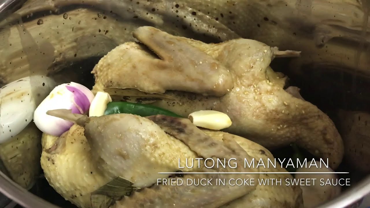 FRIED DUCK IN COKE WITH SWEET SAUCE - YouTube