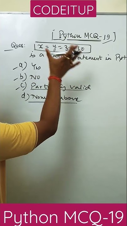 Shorts Python Mcq 19 Python Pythonmcq Pythonprogramming Pythontutorial Python3