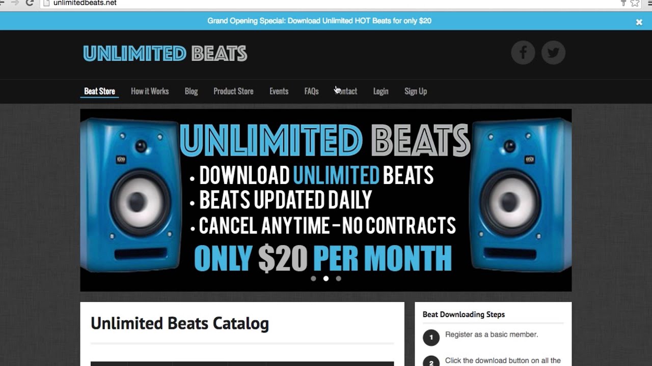Instrumental beats, rap beats, cheap beats - How to download - YouTube